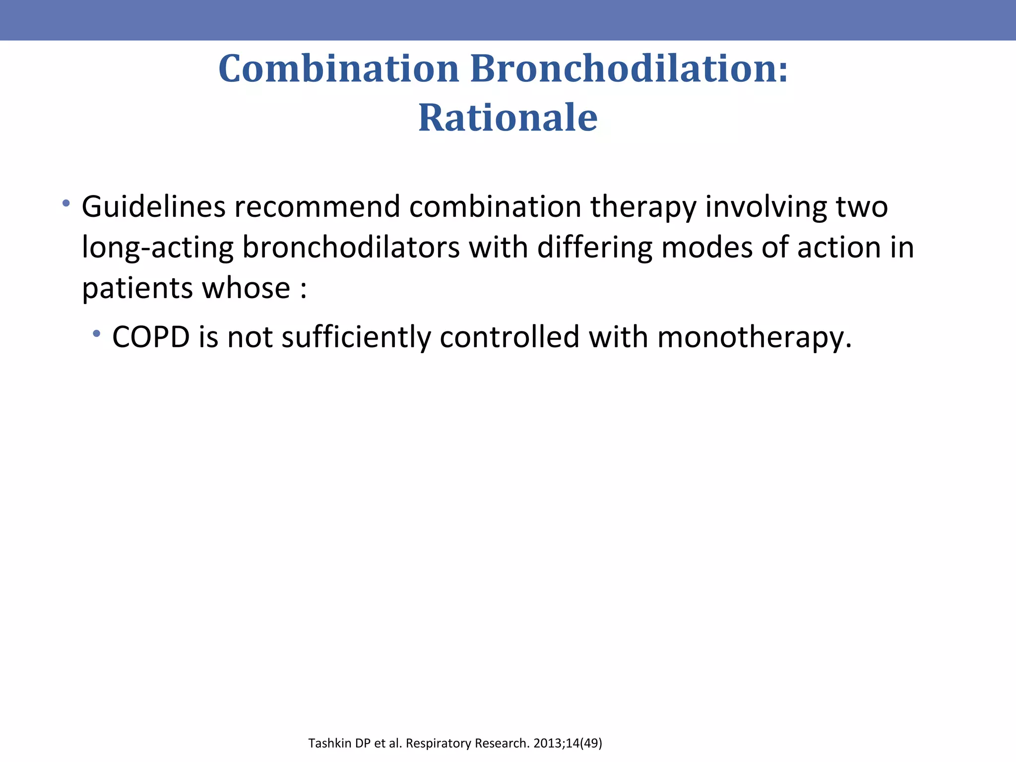 Dual bronchodilatation in copd dr vijay | PPT