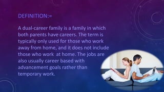 Dual career family final | PPTX