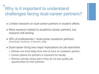 Dual career partners in Student Affairs | PPT
