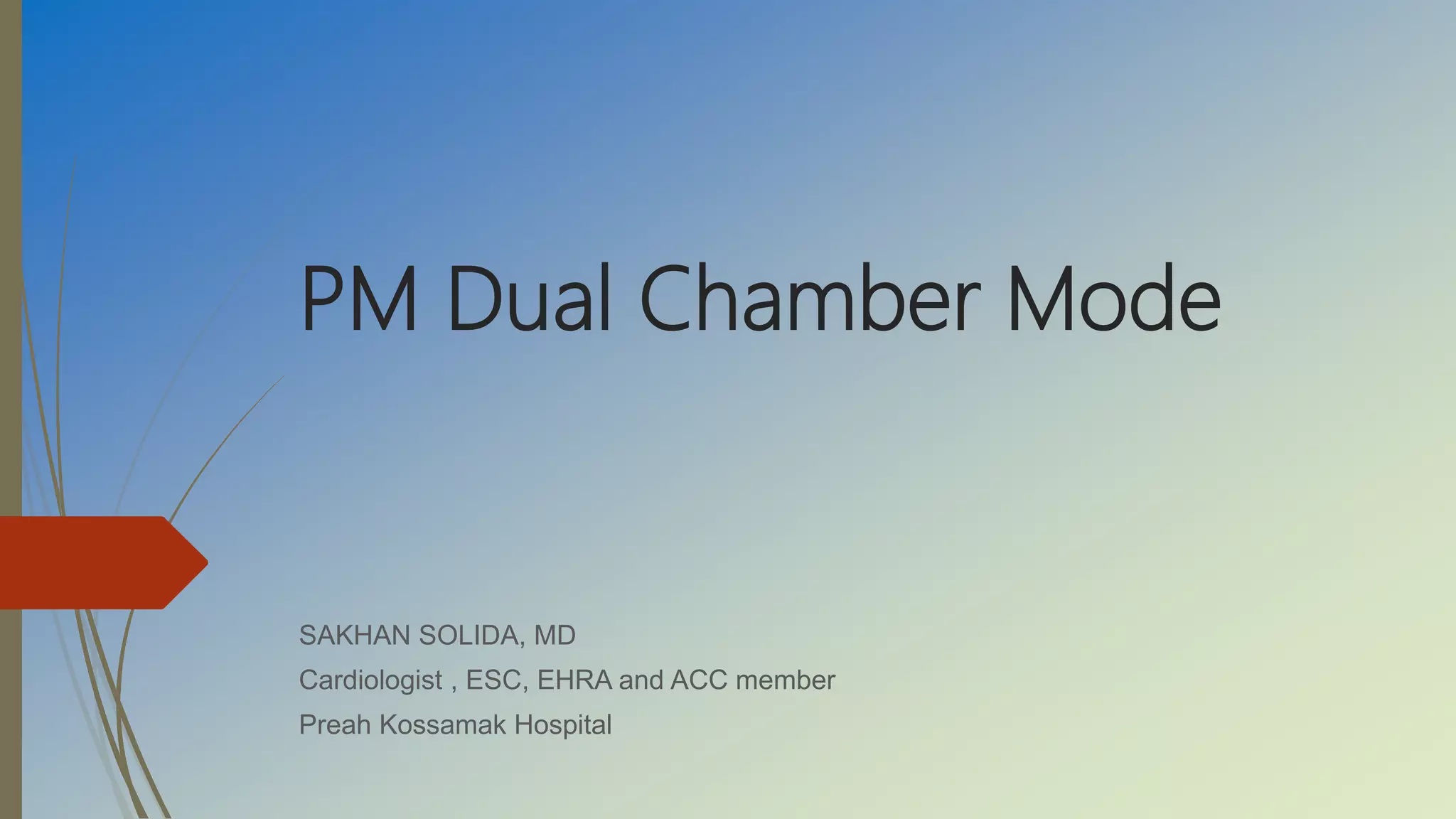 PM Dual chamber mode | PPTX
