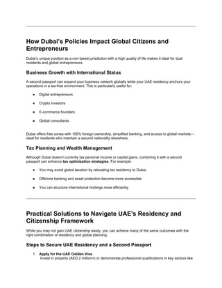 Dual Citizenship in Dubai_ What’s Possible in 2025_.docx