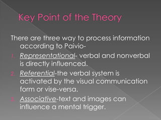 Dual coding theory | PPTX