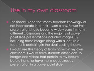 Dual coding theory | PPTX