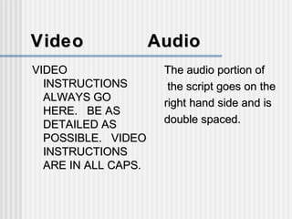 Dual Column Script | PPT