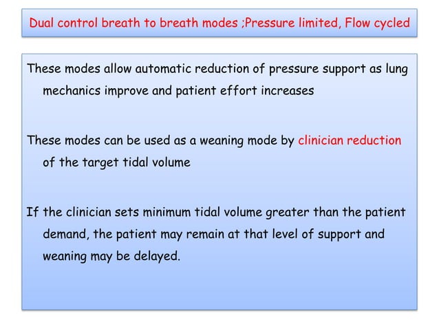 Dual controlled modes of mechanical ventilation [onarılmış] | PDF