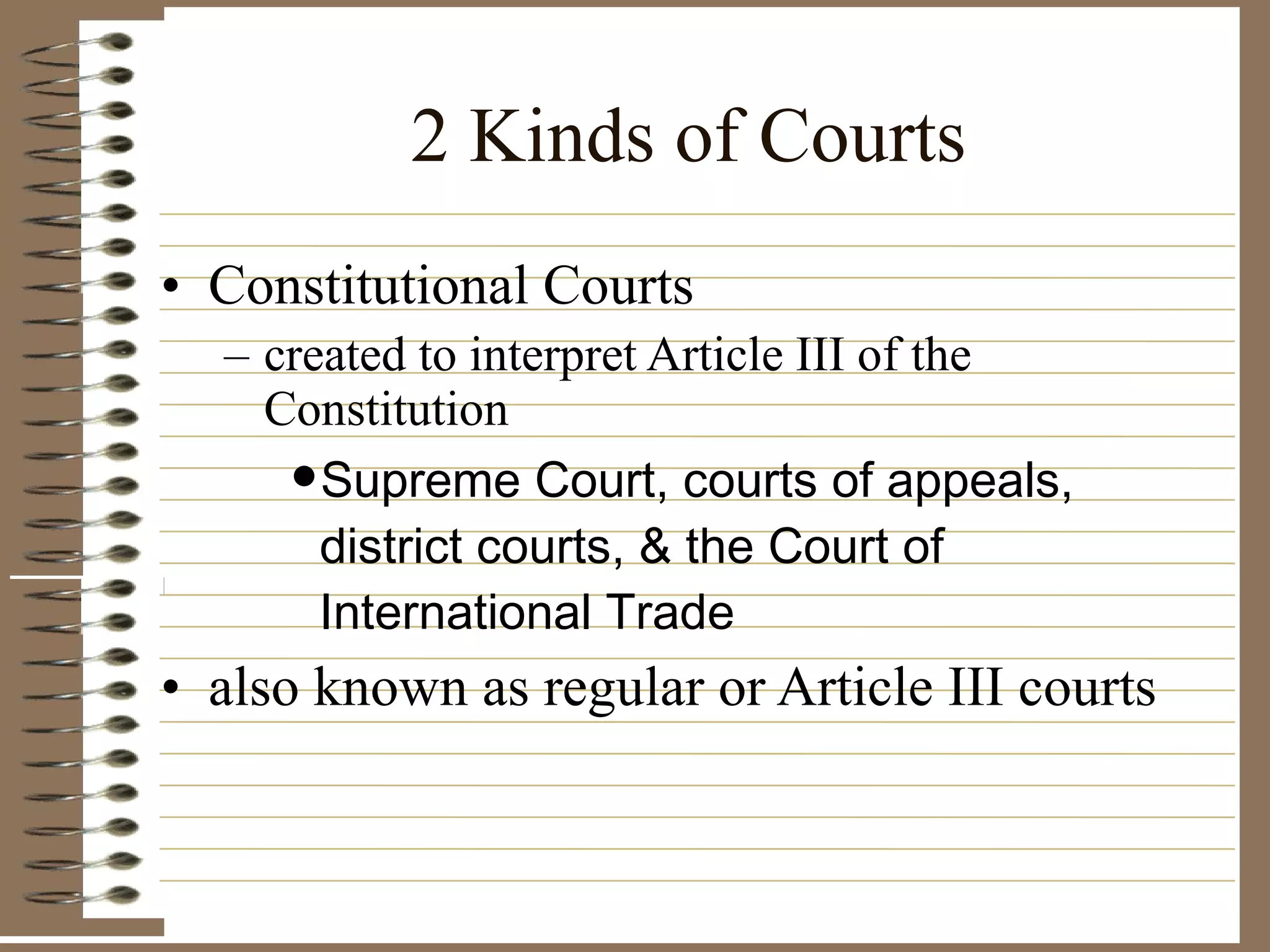 Dual court system | PPT