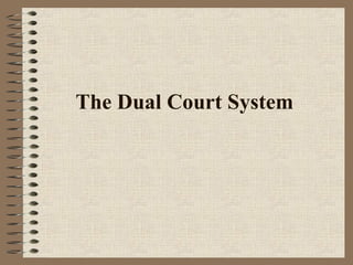 Dual court system | PPT