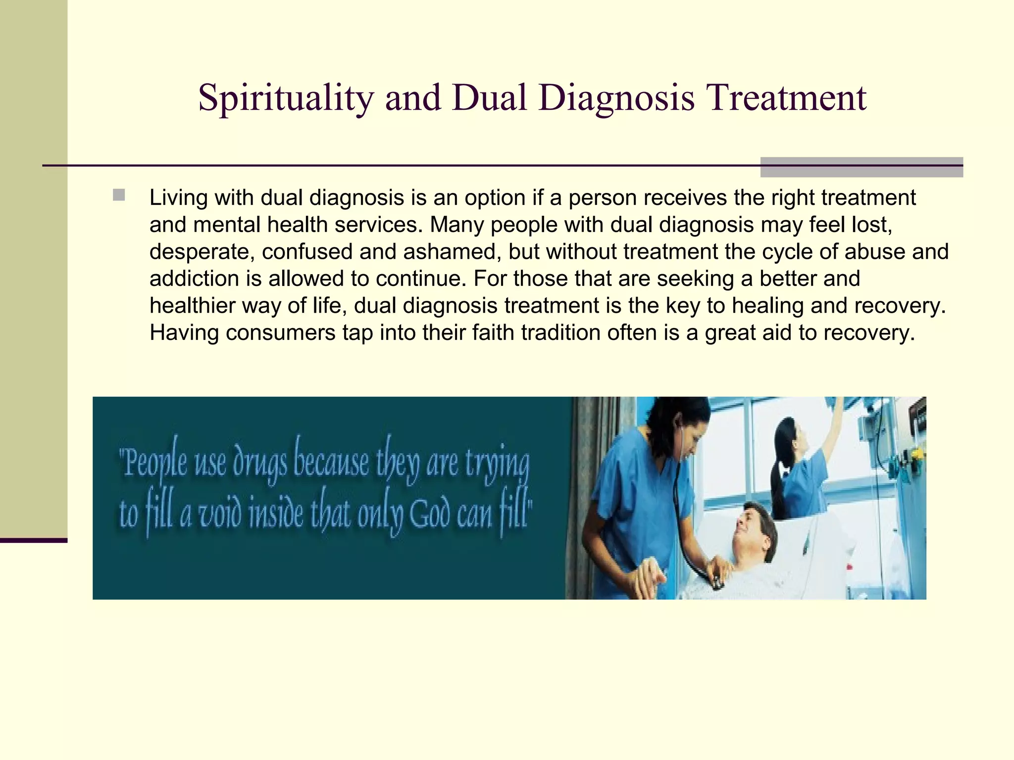 Dual diagnostic presentation | PPT