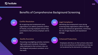 Dual Employment and Moonlighting The Impact on Productivity, Quality ...