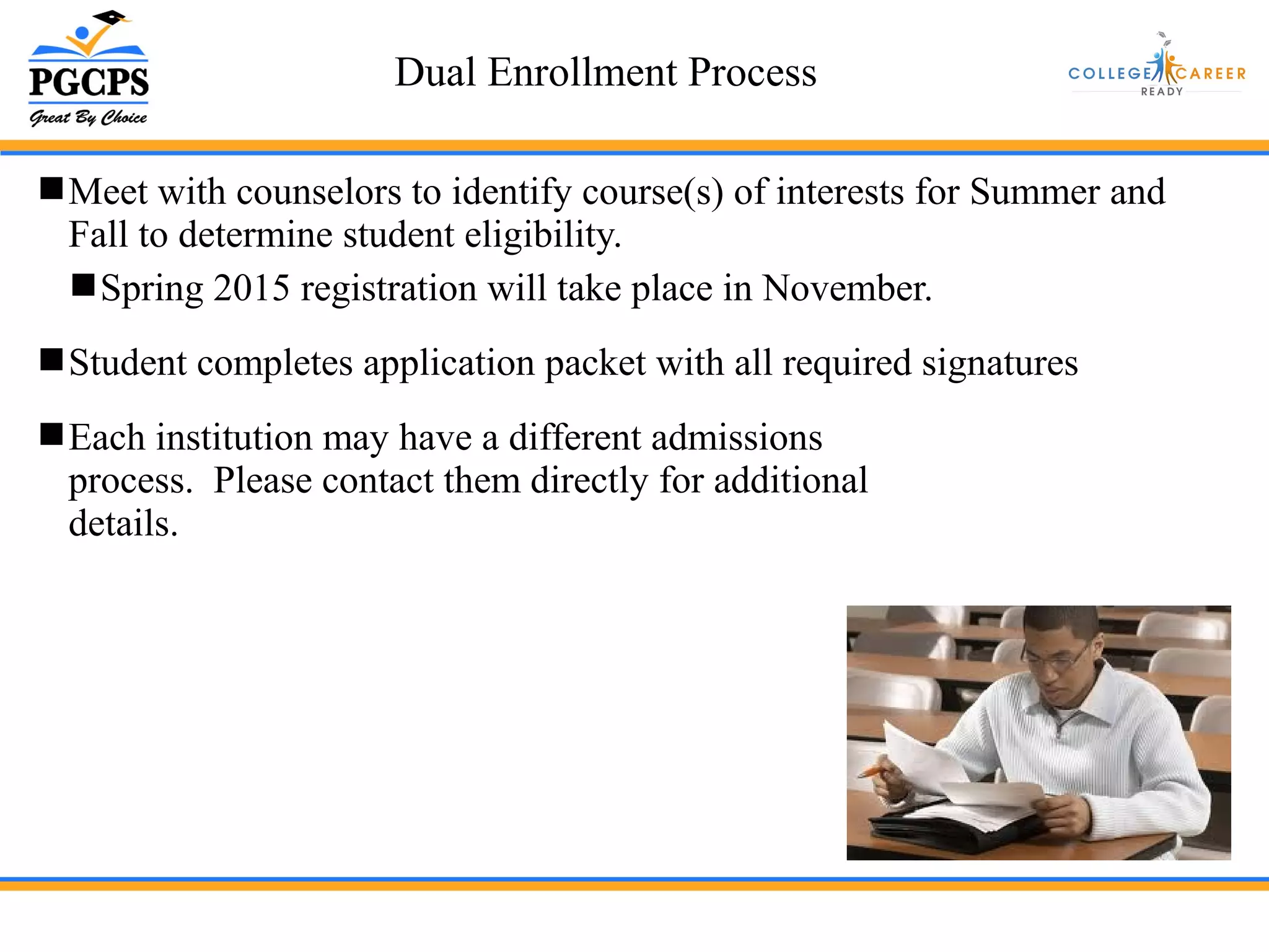 Dual Enrollment Overview | PPT
