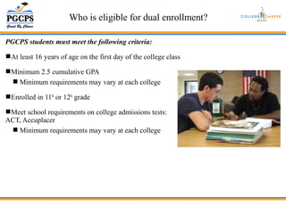 Dual Enrollment Overview | PPT