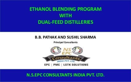 Ethanol Dual feed distilleries.pptx