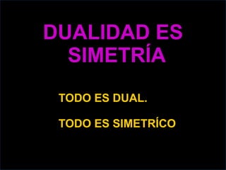 Que es la Dualidad | PPT