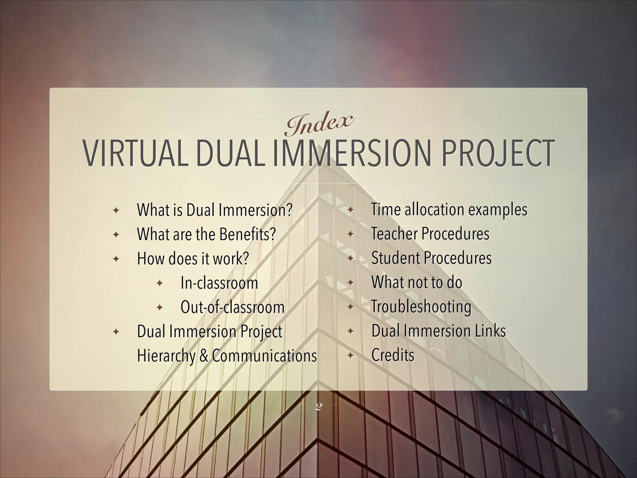 Dual Immersion Introduction | PPT