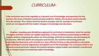 Dualism philosophy presentation. | PPTX