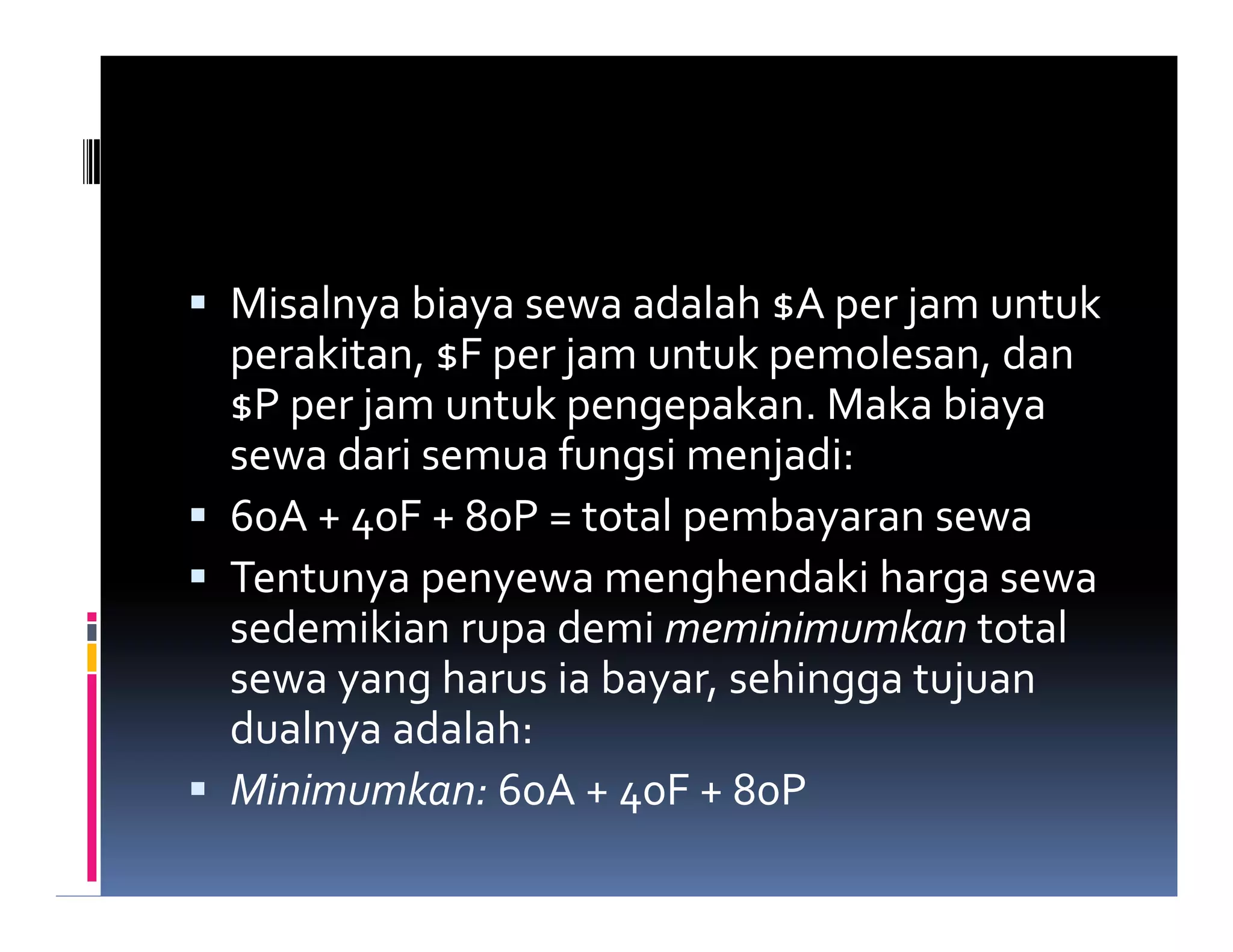 Dualitas & analisis sensitivitas | PDF