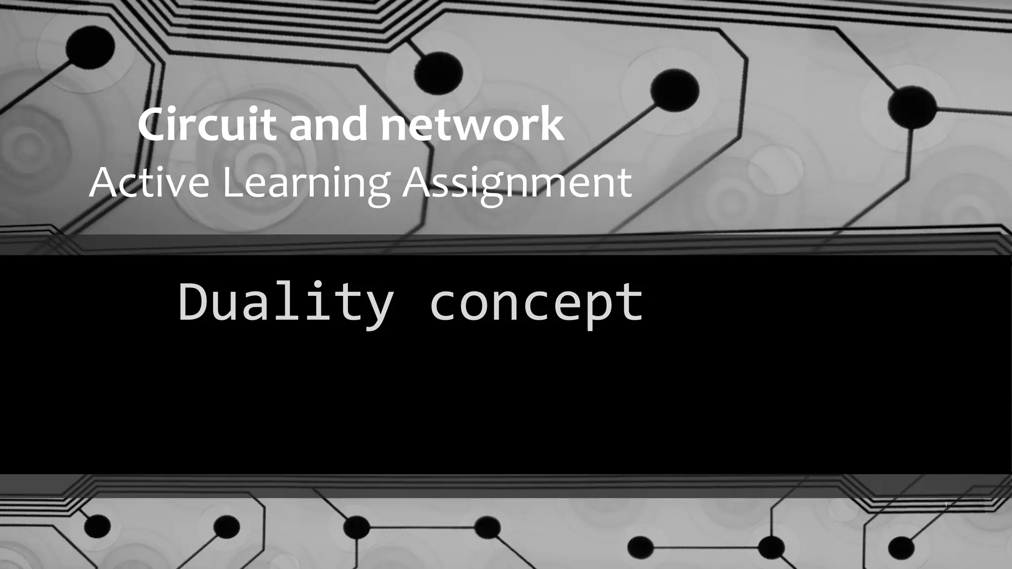 Duality concept | PPT