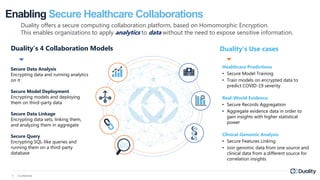 Duality Technologies_Driving Secure Collaboration in Healthcare_mHealth Israel | PPT