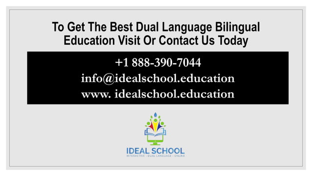 Dual Language Bilingual Education | PPTX