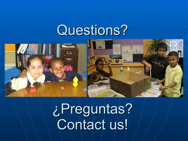 Dual Language Program | PPT | Education