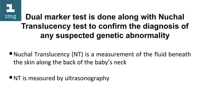 Dual marker test | ODP | Pregnancy | Reproductive Health