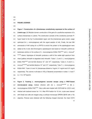 A dual microscopy based assay to assess Listeria monocytogenes cellular ...