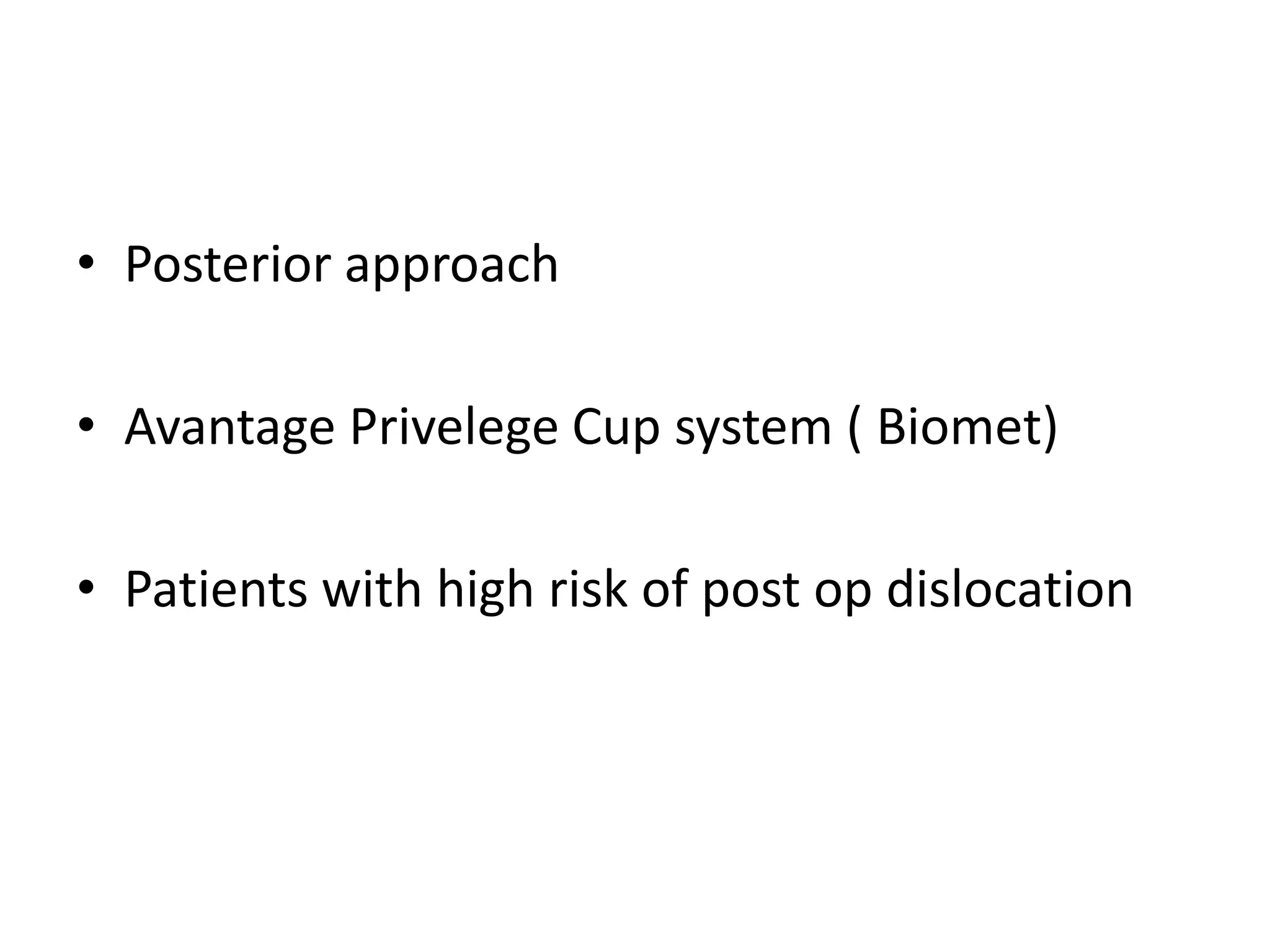 Dual mobility cups (6) | PPTX