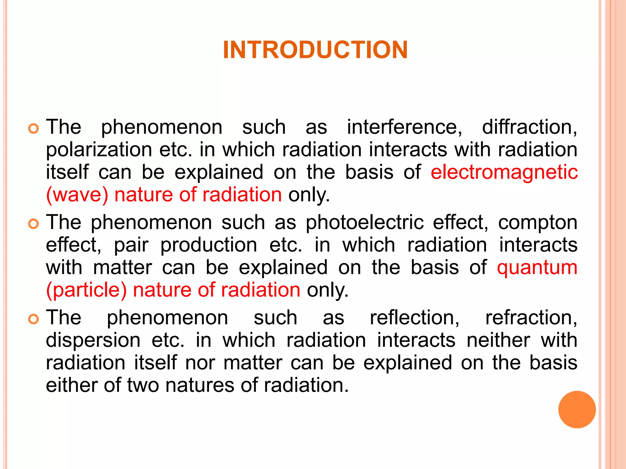 Dual nature of radiation and matter class 12 | PPTX