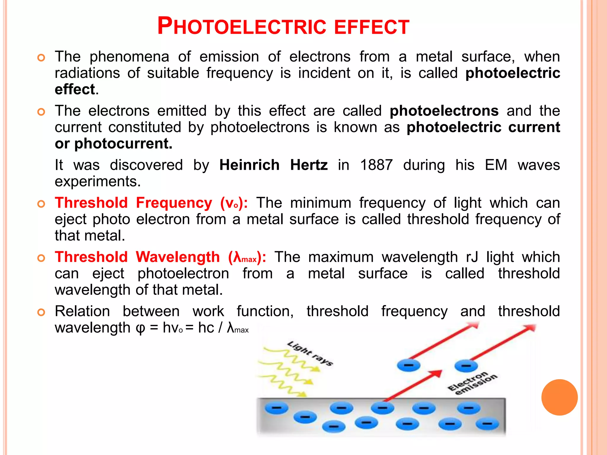 Dual nature of radiation and matter class 12 | PPTX