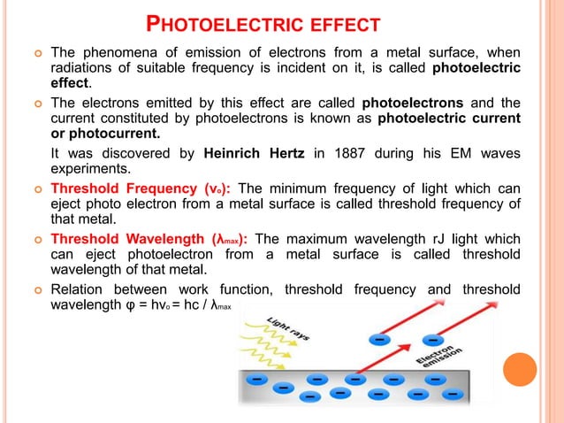 Dual nature of radiation and matter class 12 | PPTX