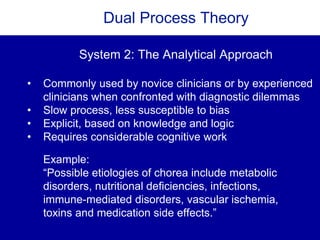 Dual Process Theory Case 2 | PPTX