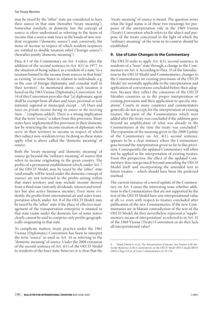 Dual residence.artigo 4 kees van raad | PDF