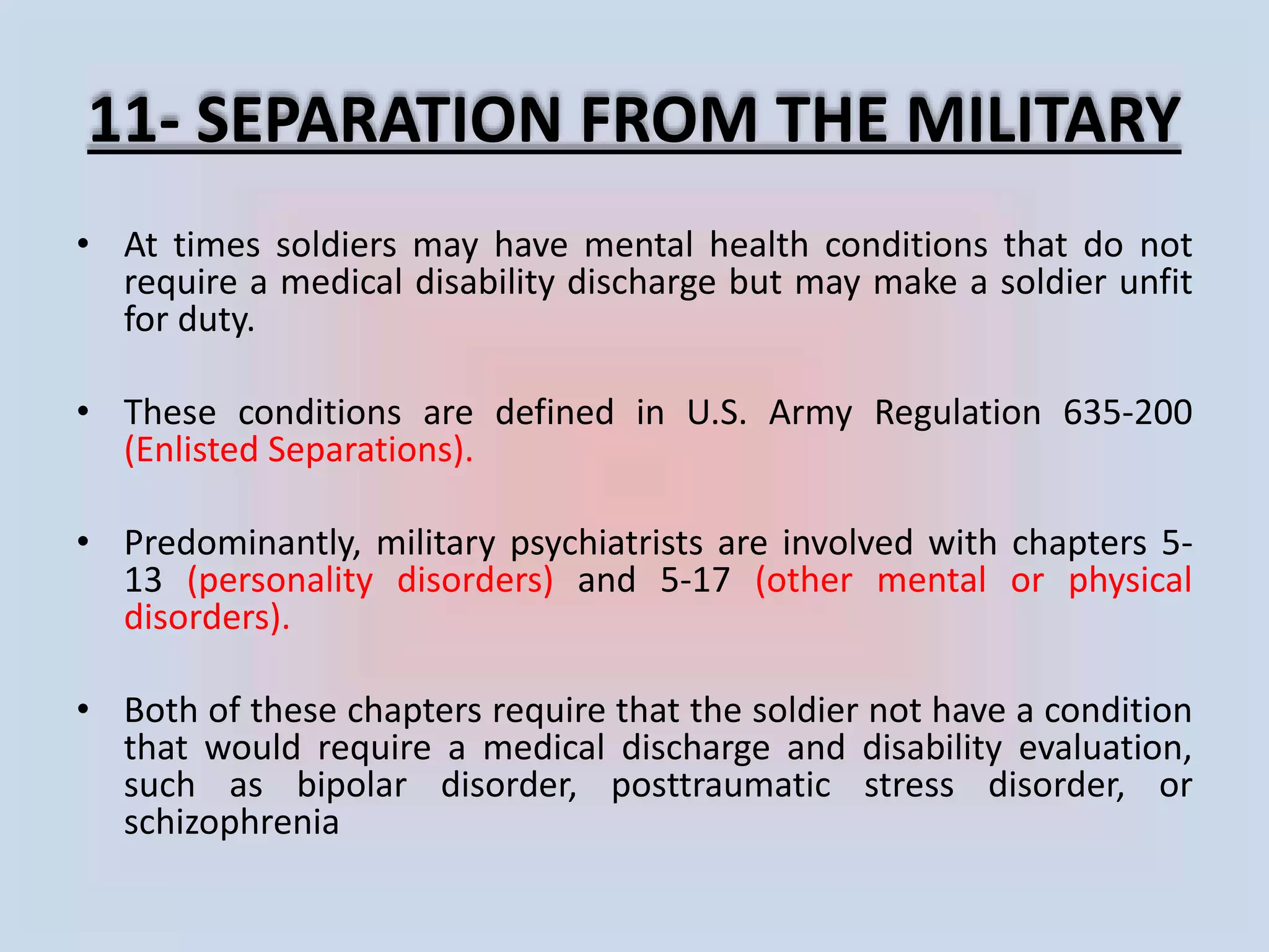 Dual role ethical dilemma in military psychiatry | PPTX