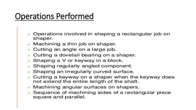 Dual shaper machine | PPT