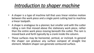 Dual shaper machine | PPT
