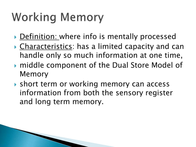 Dual storage model of memory | PPSX | Data Storage and Warehousing ...