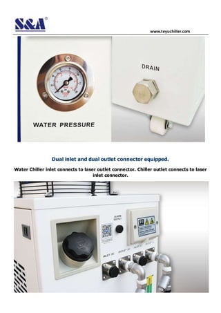Dual temperature water chillers cwfl 500 for 500 w fiber laser-cwfl-500 ...