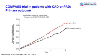 Dual Therapy with Aspirin and Rivaroxaban -Dr. Verhamme | PPT