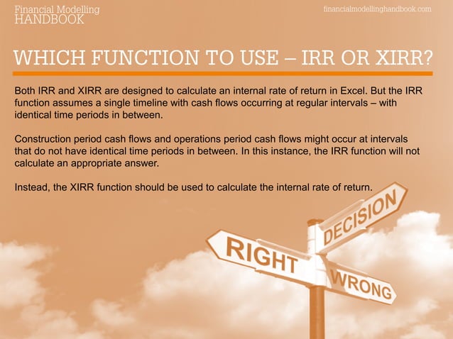 Dual timeline IRR | PPT