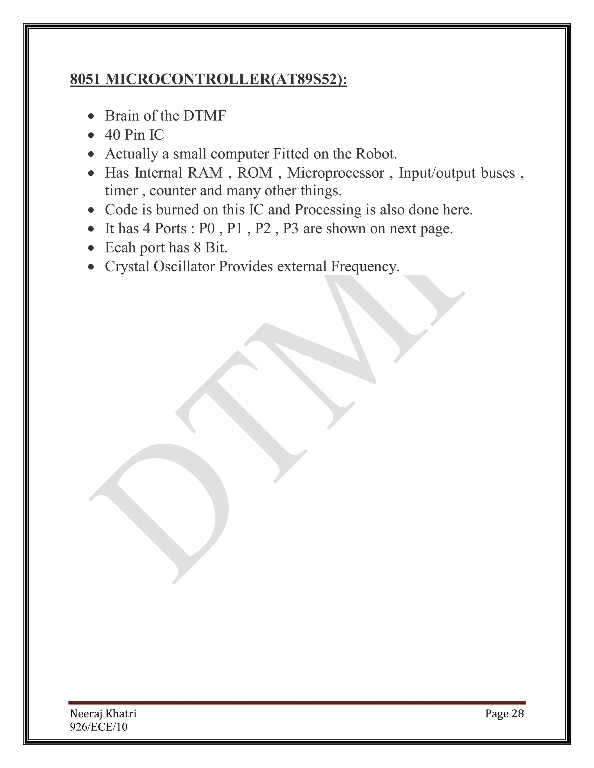Dual tone multiple frequency | PDF