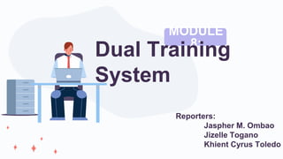 Dual Training System WORK-BASED LEARNING WITH EMPHASIS ON TRAINERS ...