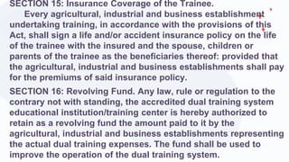 Dual Training System WORK-BASED LEARNING WITH EMPHASIS ON TRAINERS ...