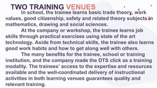 Dual Training System WORK-BASED LEARNING WITH EMPHASIS ON TRAINERS ...