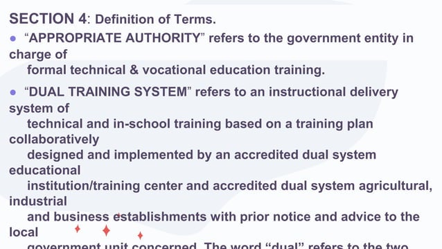 Dual Training System WORK-BASED LEARNING WITH EMPHASIS ON TRAINERS ...