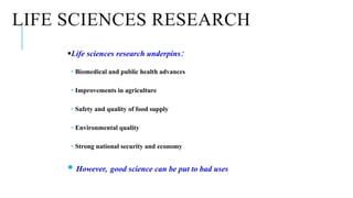 Dual use research | PPTX