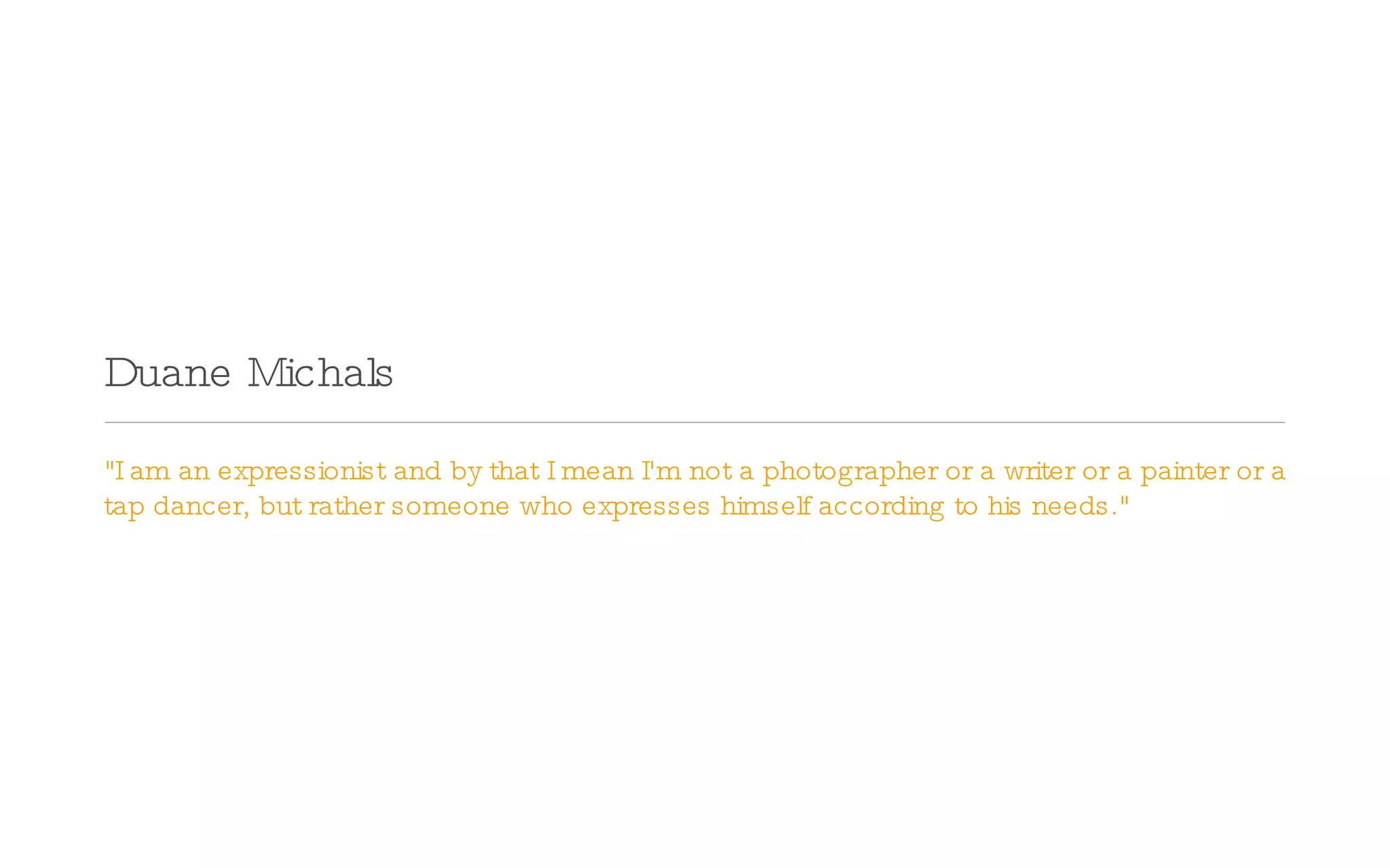 Duane michals | PPT