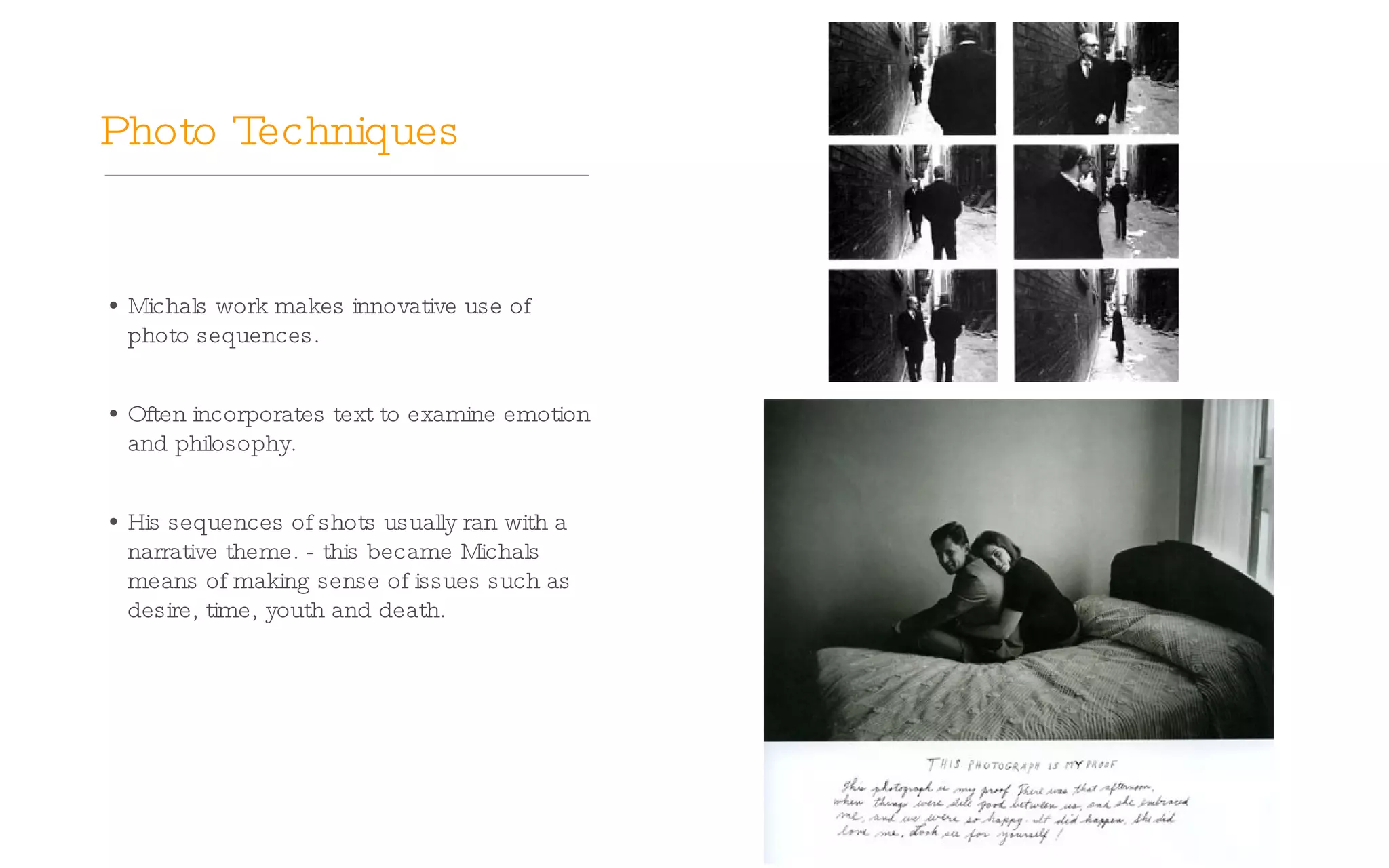 Duane michals | PPT