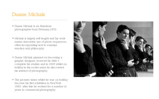 Duane michals | PPT