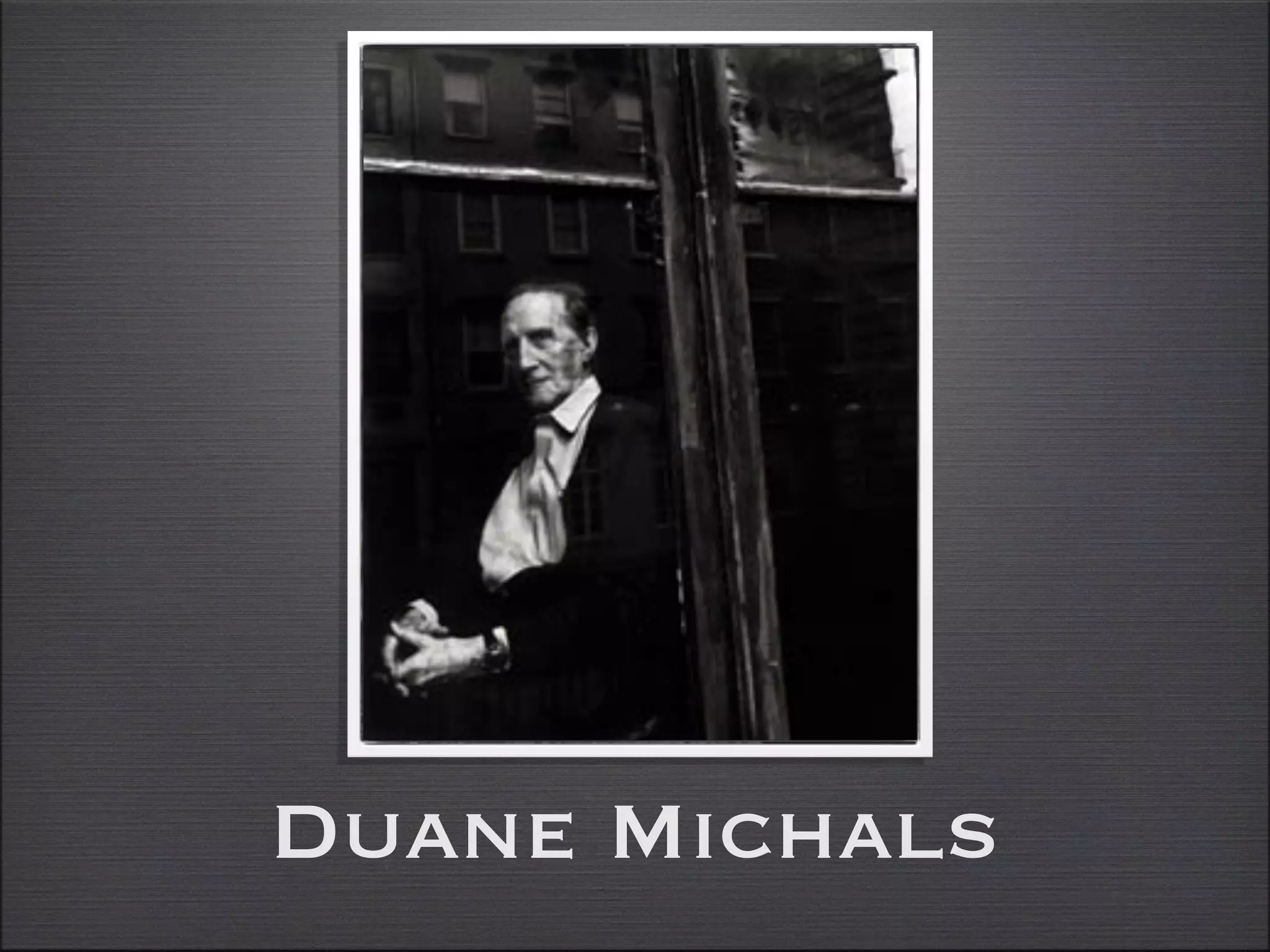 Duane michals | KEY