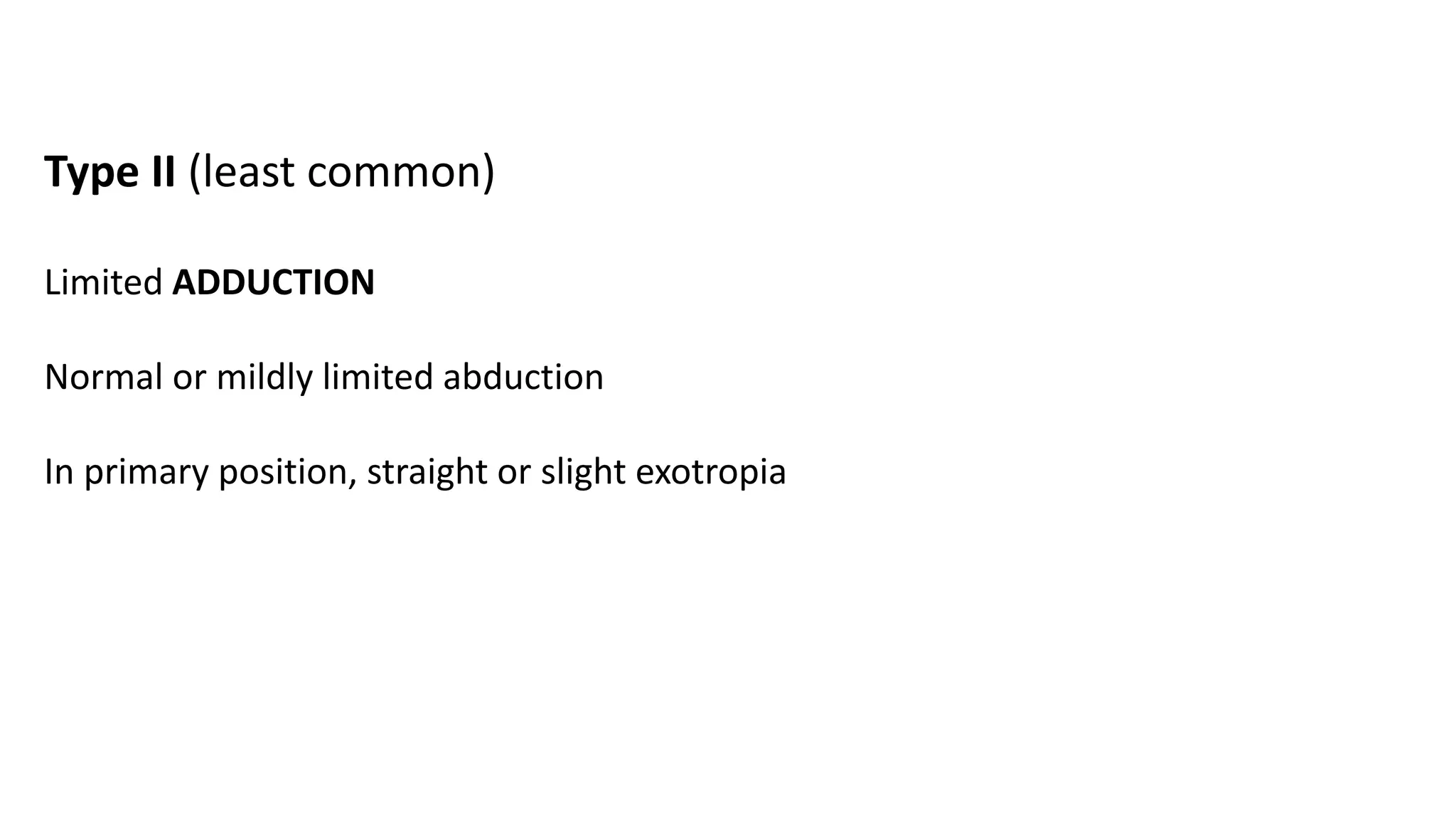 Duane Retraction Syndrome- Congenital Cranial Dysinnervation Disorder ...